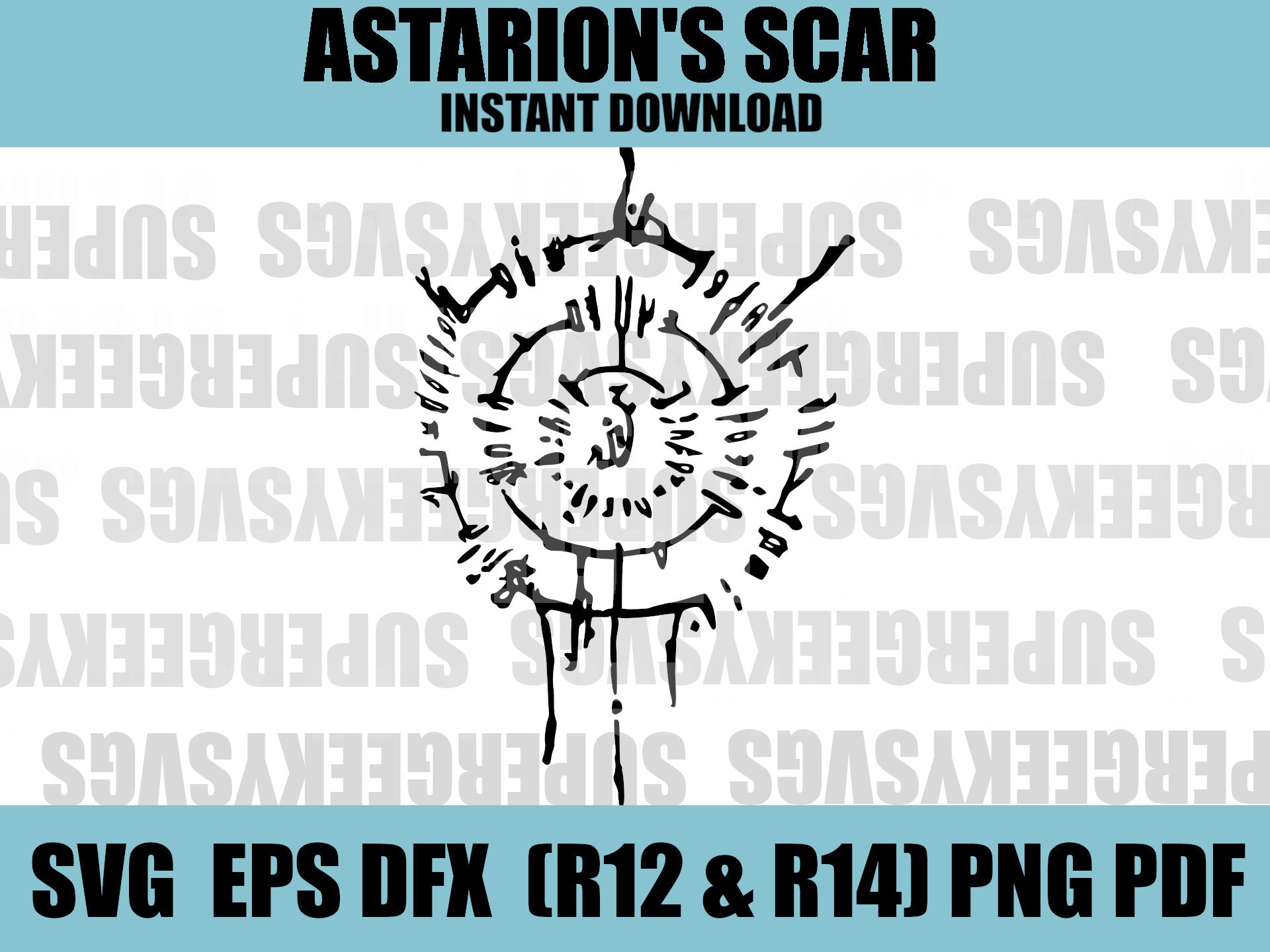 Astarion Baldurs Gate SVG BG3 Dungeon and Dragon Cricut File for ...
