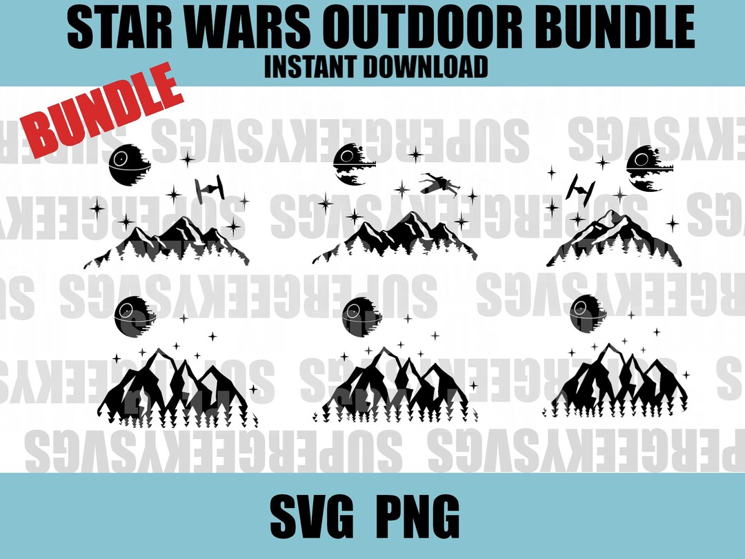 Star Wars Outdoor Lover Cricut Cut File, Star Wars, SVG Cut Machine ...
