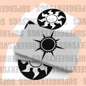 MTG SVG Magic the Gathering Cricut Bundle MTG Mana Magic the Gathering ...