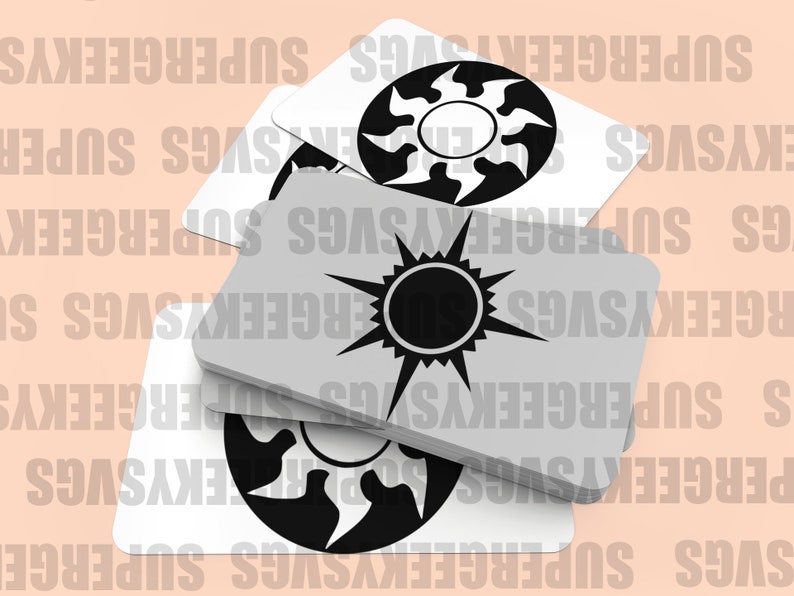 MTG SVG Magic the Gathering Cricut Bundle MTG Mana Magic the Gathering ...
