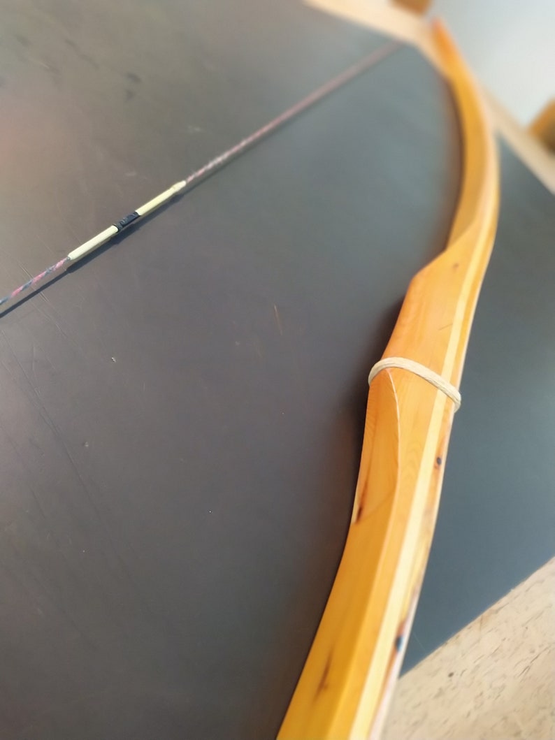 Longbow V1 (no 19) Yew - Maple- White Assh - Lefthanded - 46# @ 28" - Etsy