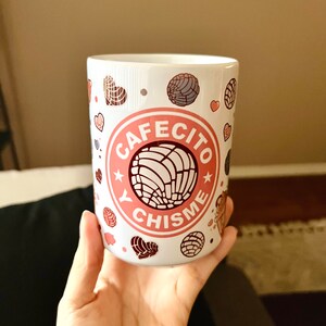 Cafecito Mug, Cafecito Y Chisme Coffee Mug, Pink Cafecito Mug, Cafecito ...
