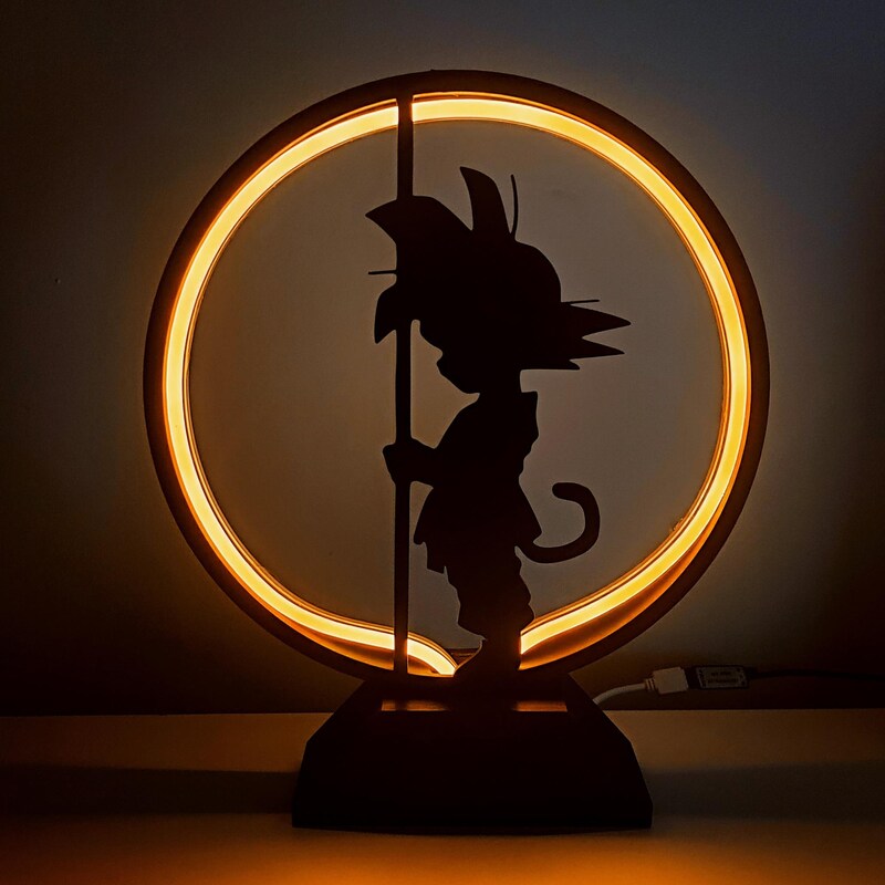 Dragon Ball Z Lamp - Etsy