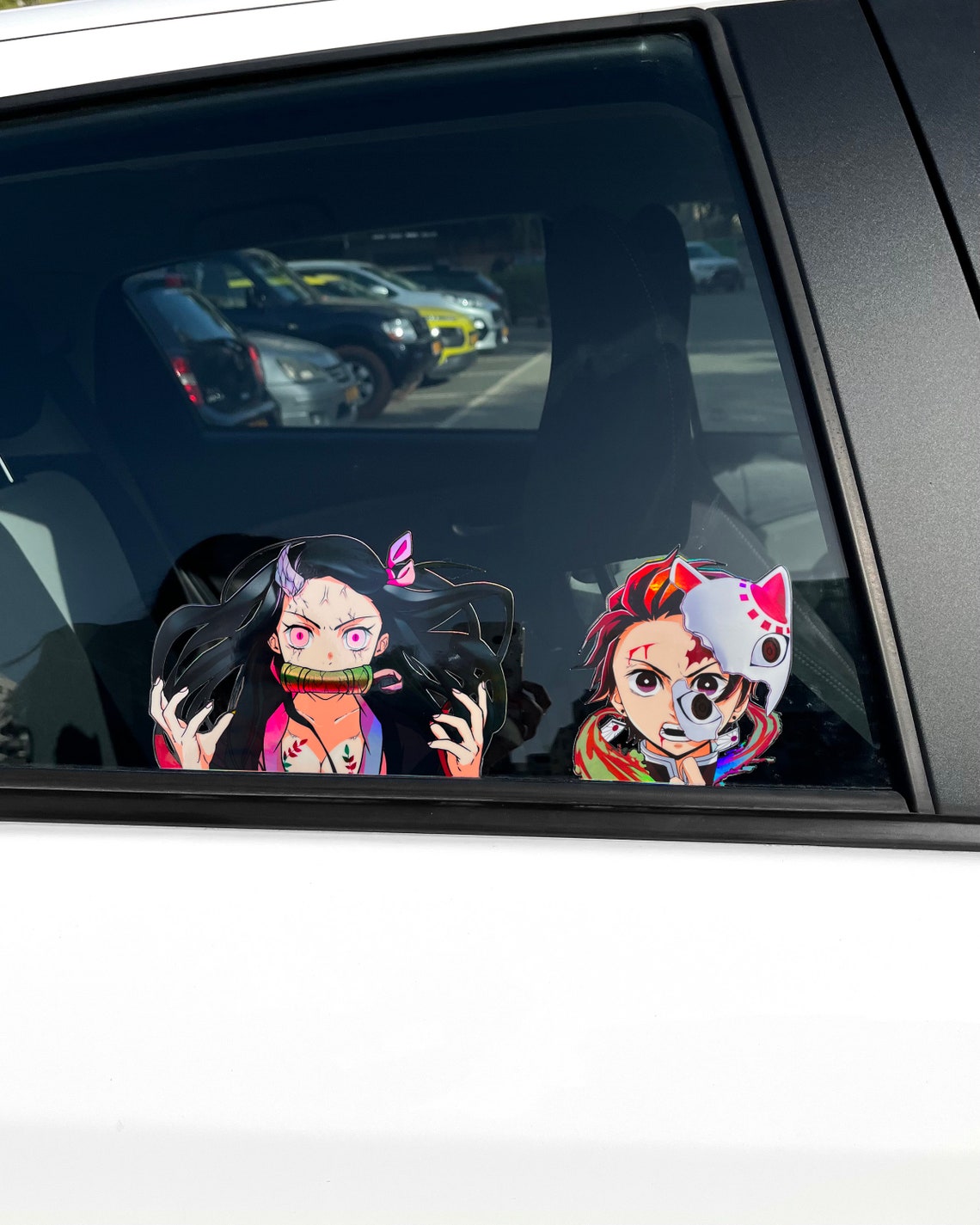 Cute Demon Girl Sticker / Anime Car Sticker / Waterproof Anime - Etsy