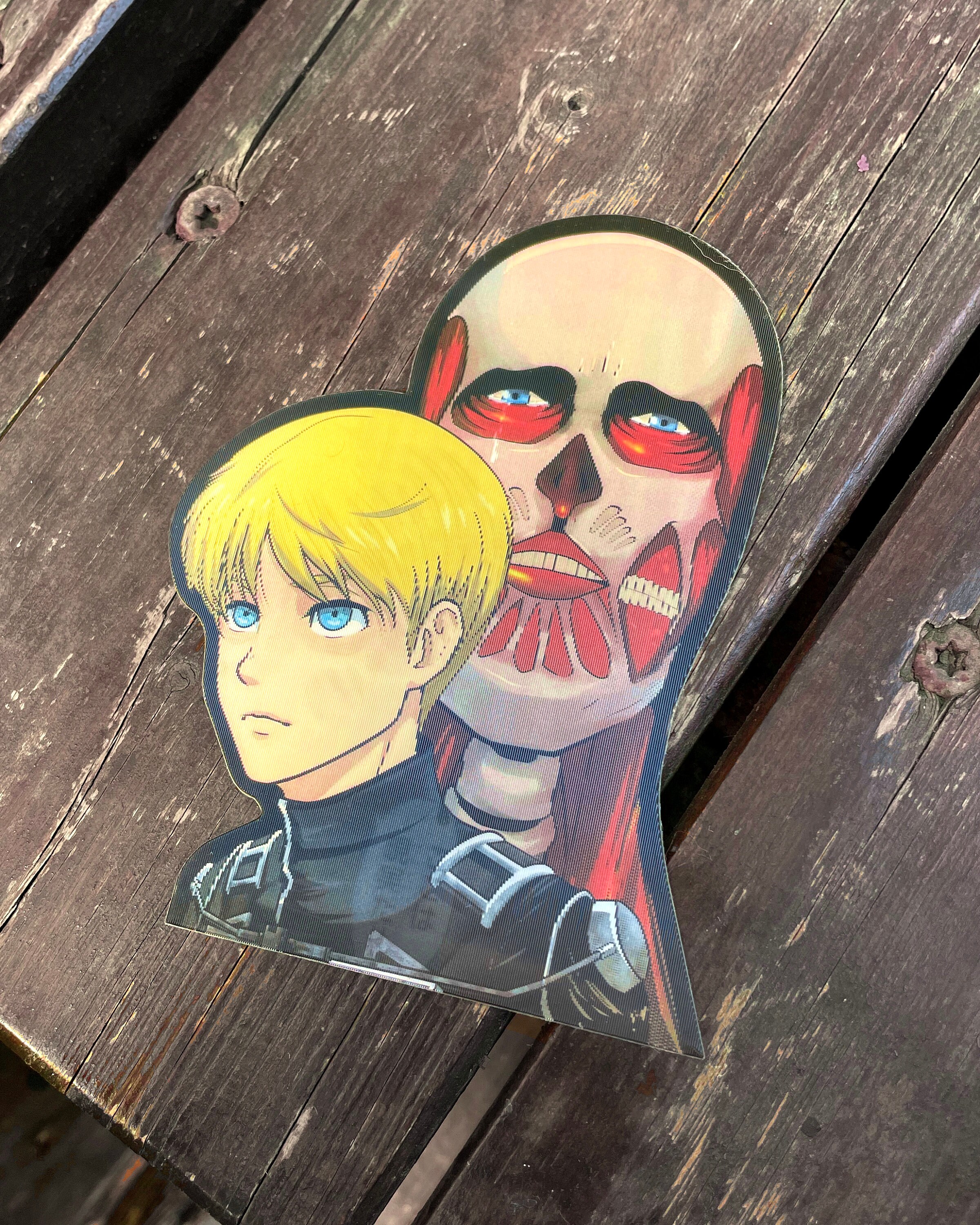 3D Lenticular Sticker / Lenticular Anime Sticker / Waterproof - Etsy UK