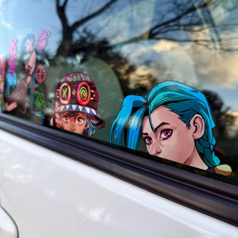 Arcane Jinx Car - Etsy