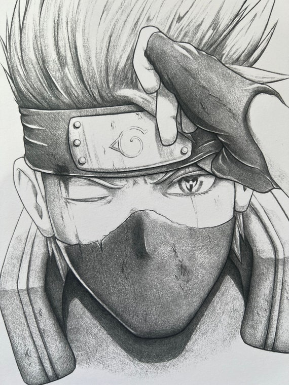 Anime Ninja Guy Drawing