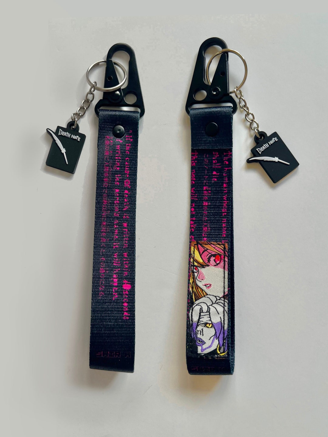 Shinigami Key Straps / Anime Demon Key Chain/ Anime - Etsy