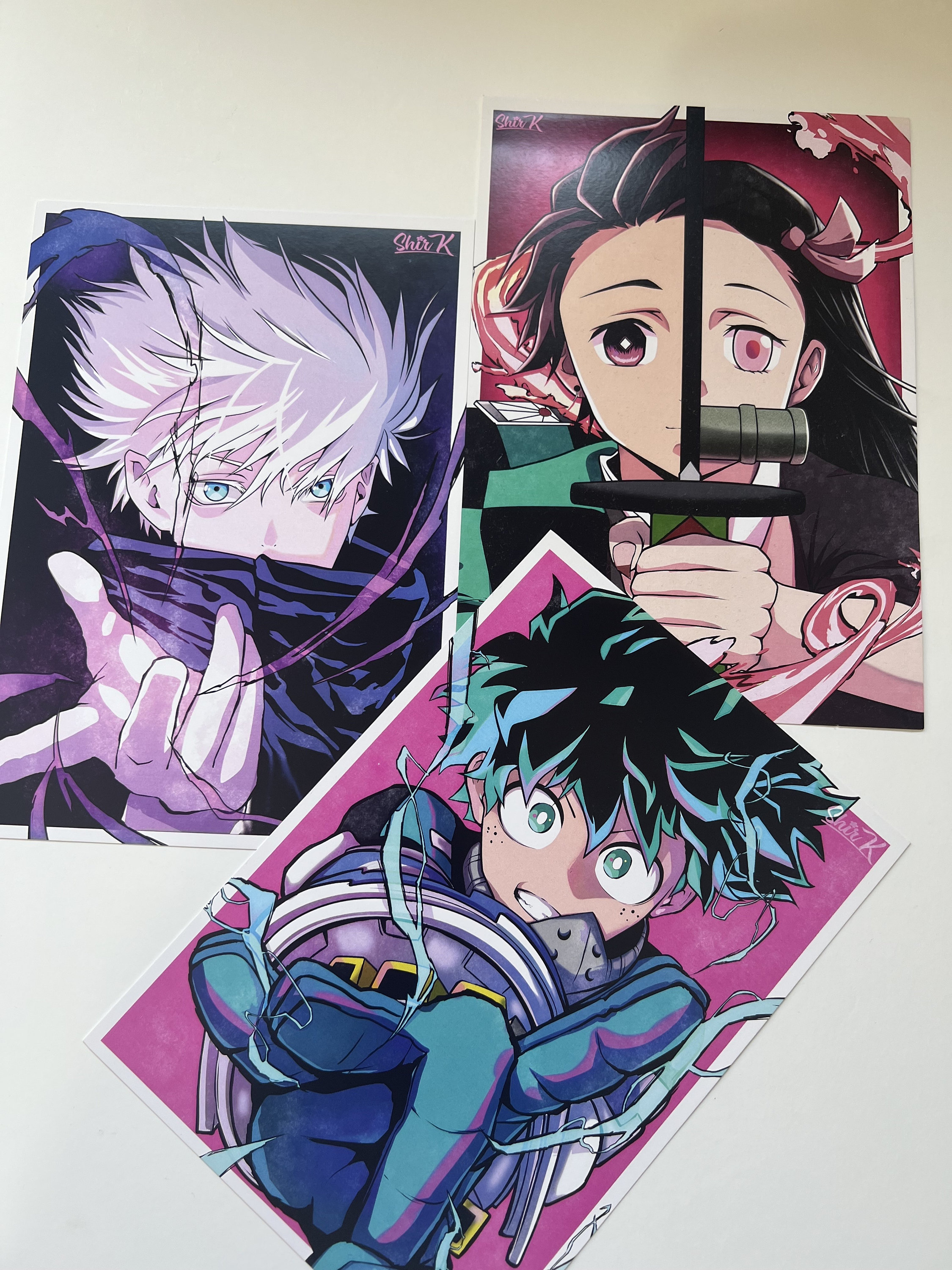 Smash Anime Boy Art Print/ Anime Prints / Digital Art Fanart - Etsy