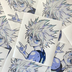 Reflective Kil Sticker / Anime Car Sticker / Waterproof Anime Decal - Etsy
