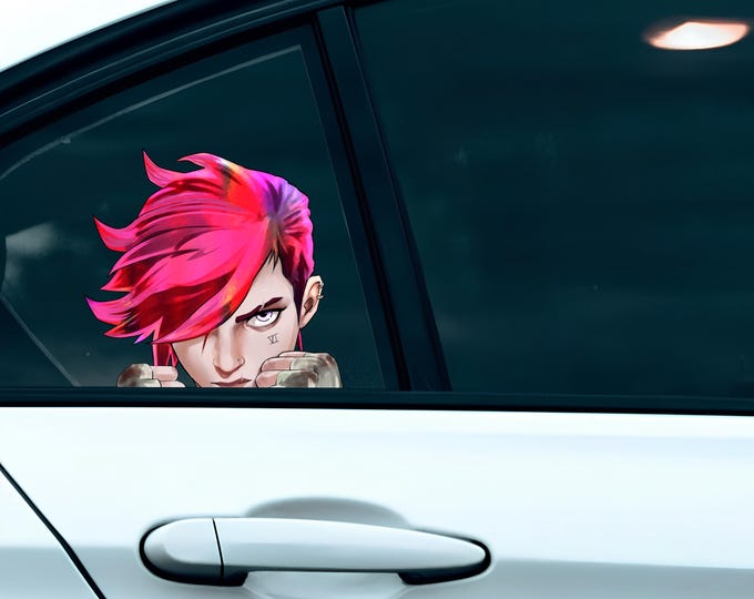 Isha + Jinx ARCANE Sticker - Etsy