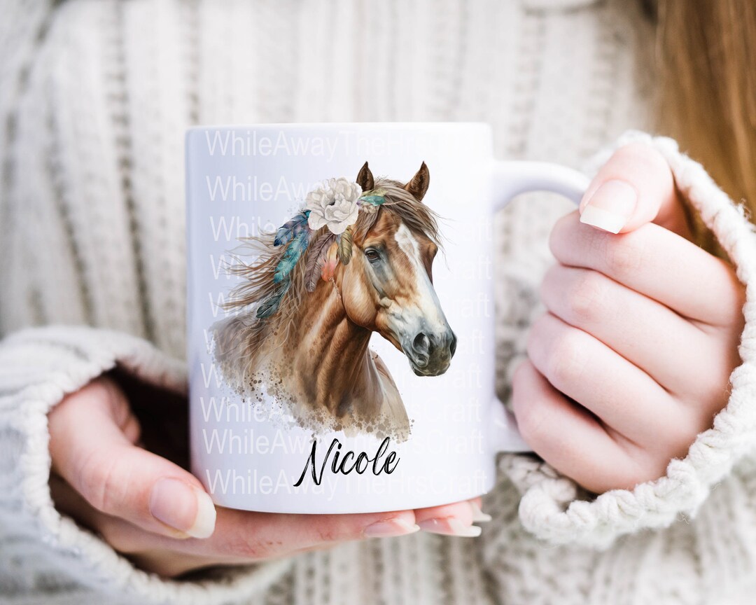 Personalised War Pony, No Paint/red Eye, Blue Nose Paint/blue Eye, Red ...