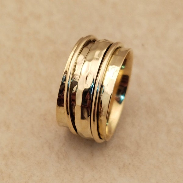 Gold Spinner Ring - Etsy