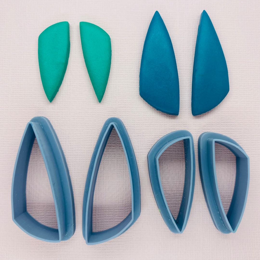 Pair Mirrored Dagger Spear Polymer Clay Cutter - Etsy Australia