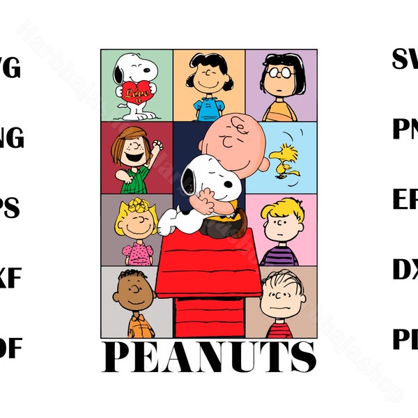 Peanuts Svg - Etsy