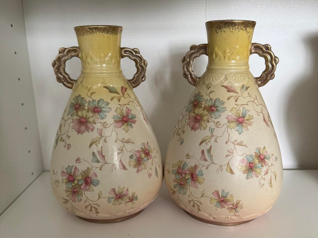 Antique Doulton Burslem Vase - Etsy