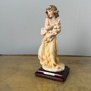Figurine Signed Giuseppe Armani Florence 1986, Girl-summer" - Etsy