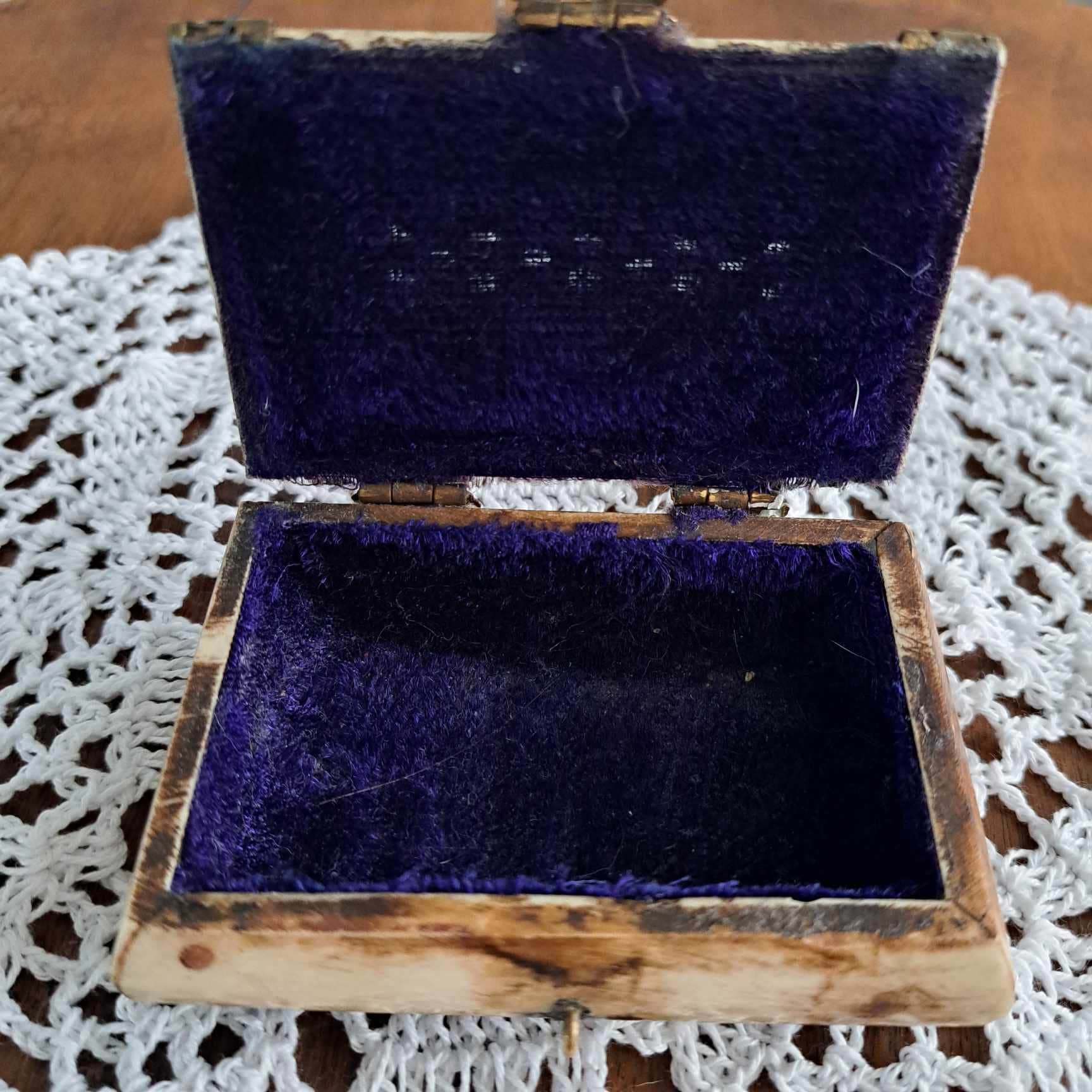 Vintage Box Made of Camel Bone and Exotic Wood - Etsy