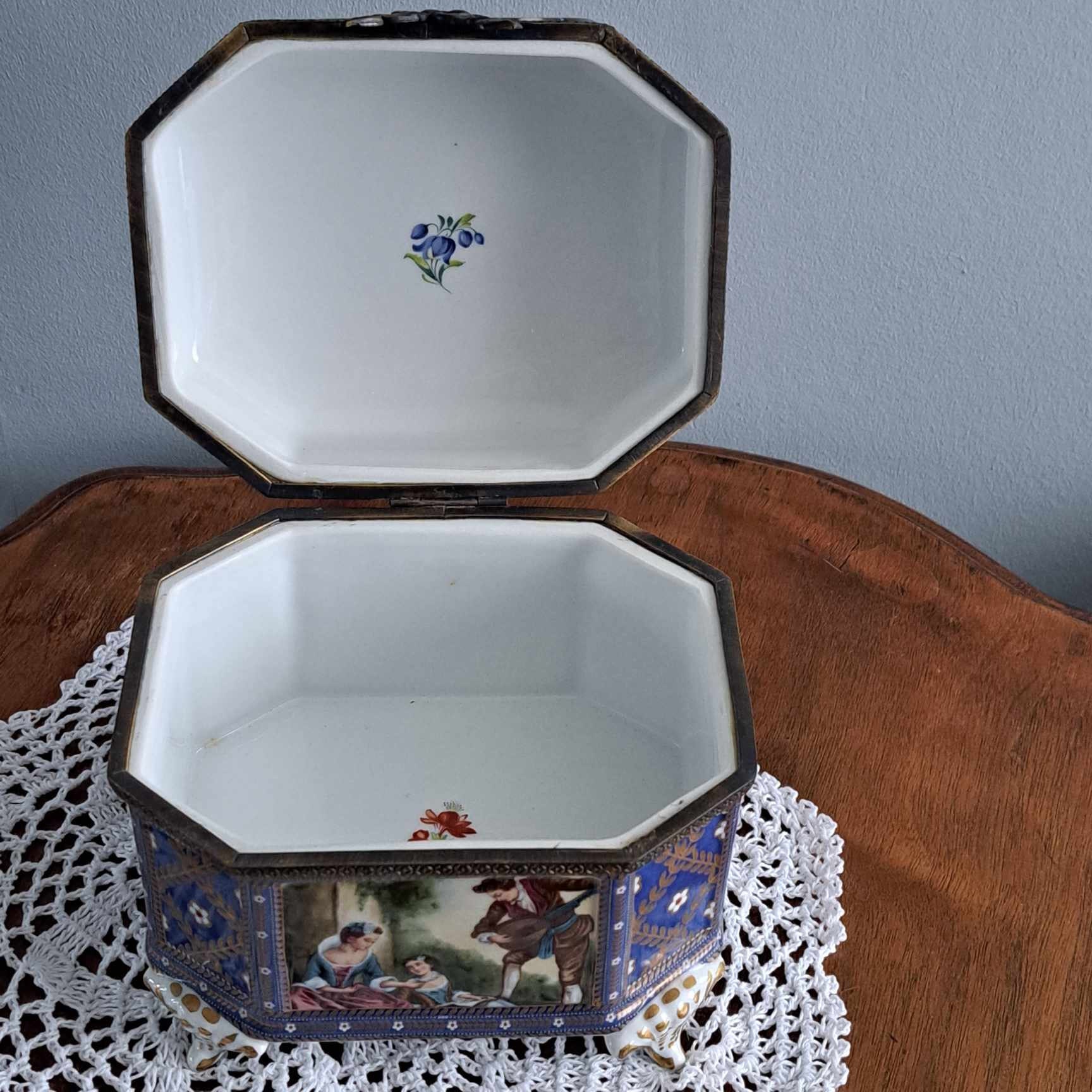 Antique, Hand-painted Limoges Porcelain Box. - Etsy