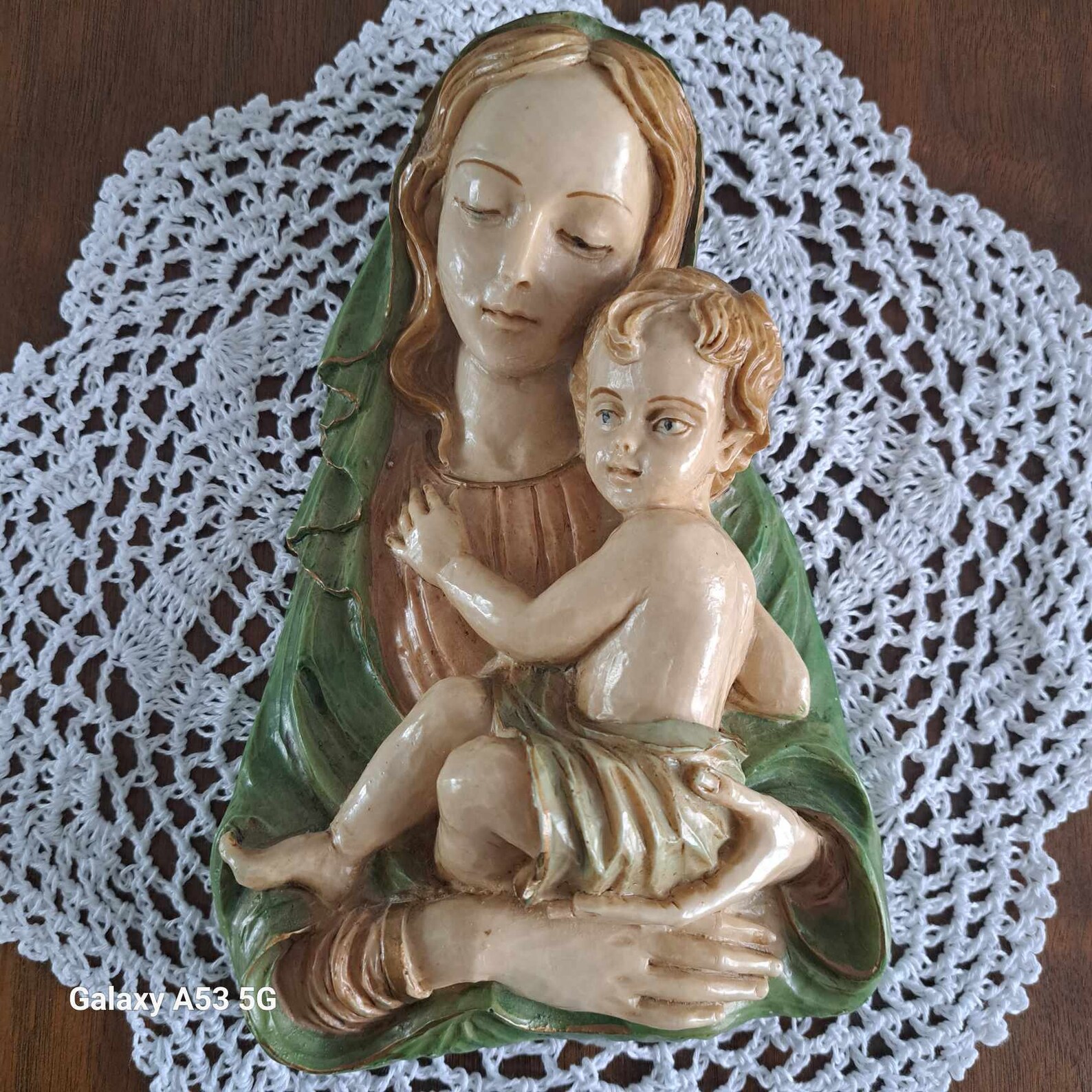 Antique Italian Bas-relief of Mary With Jesus - Etsy