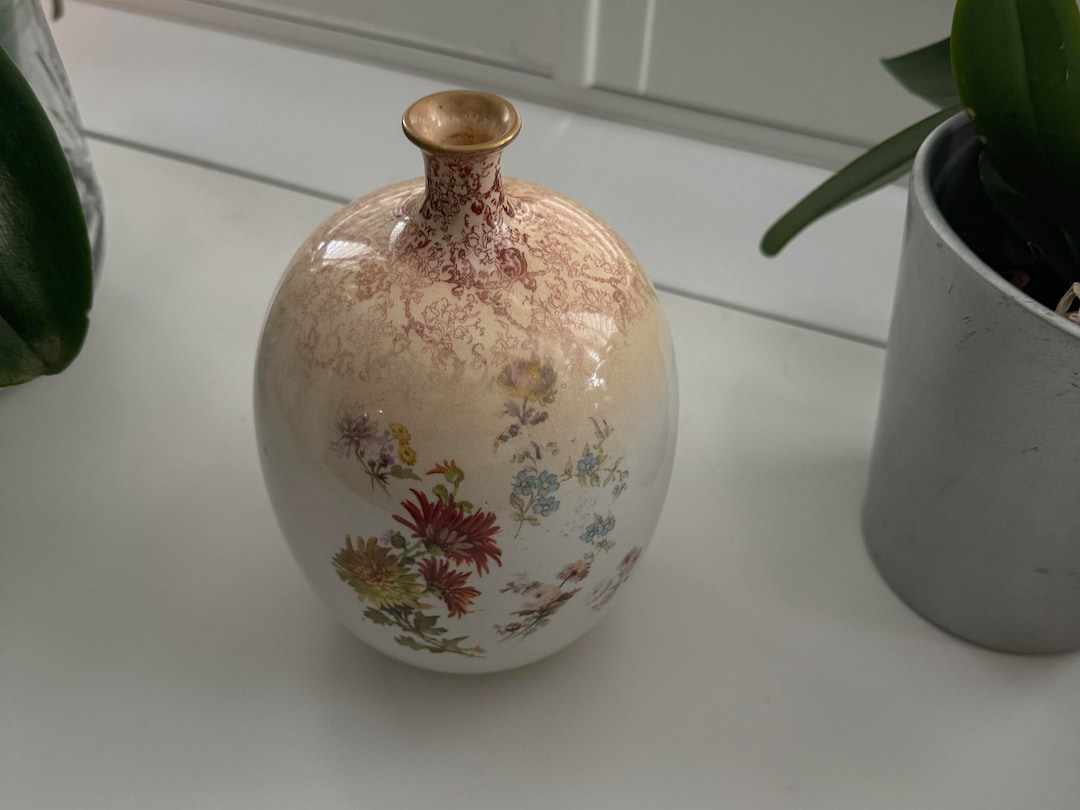 Antique Doulton Burslem Vase - Etsy