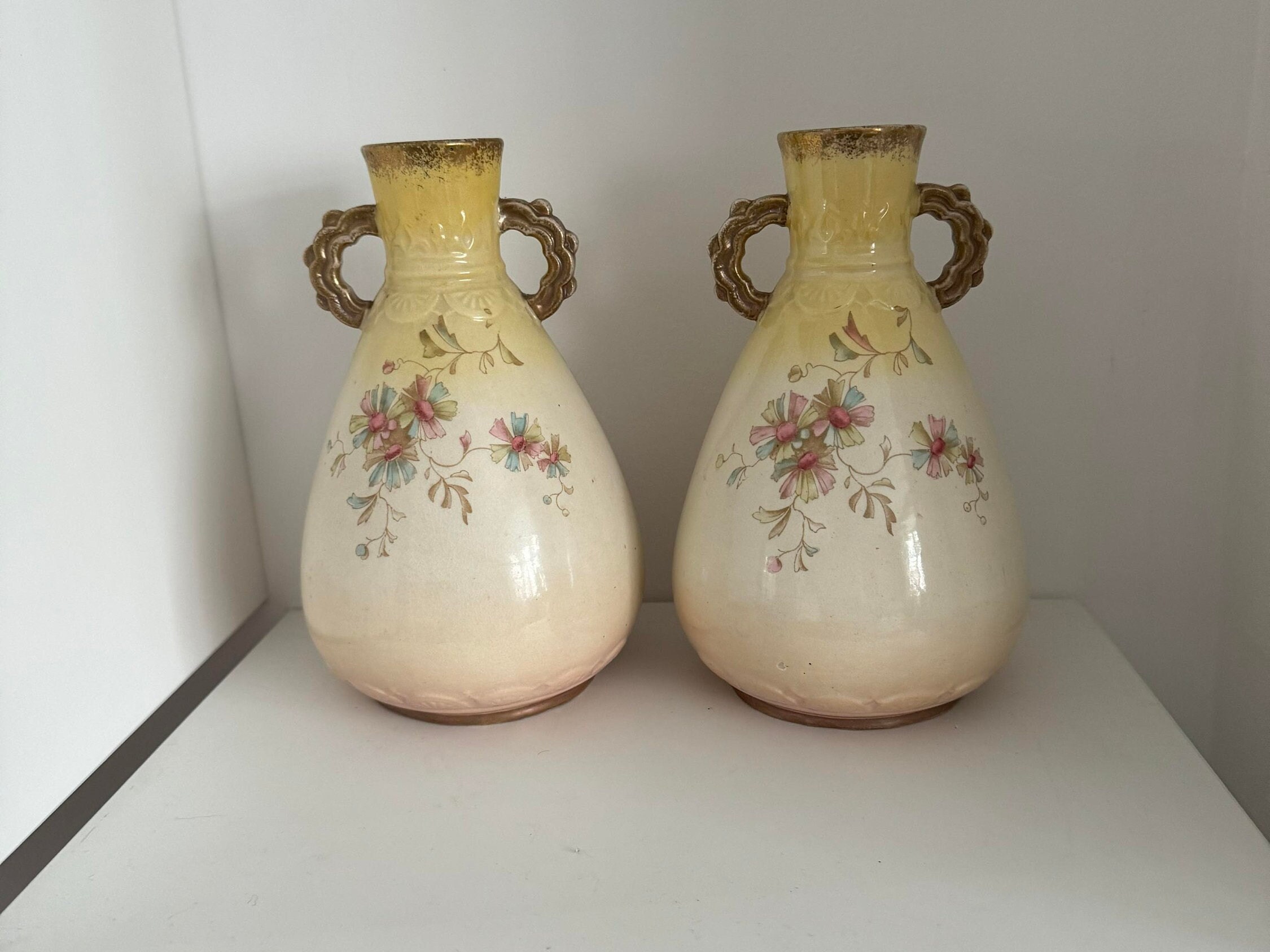 Antique Doulton Burslem Vase - Etsy