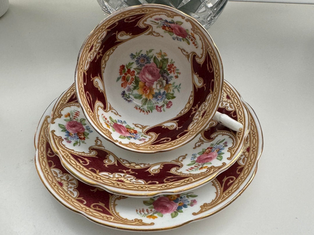 Victorian Tea Set Trio by Spencer Stevenson Gainsborough - Etsy
