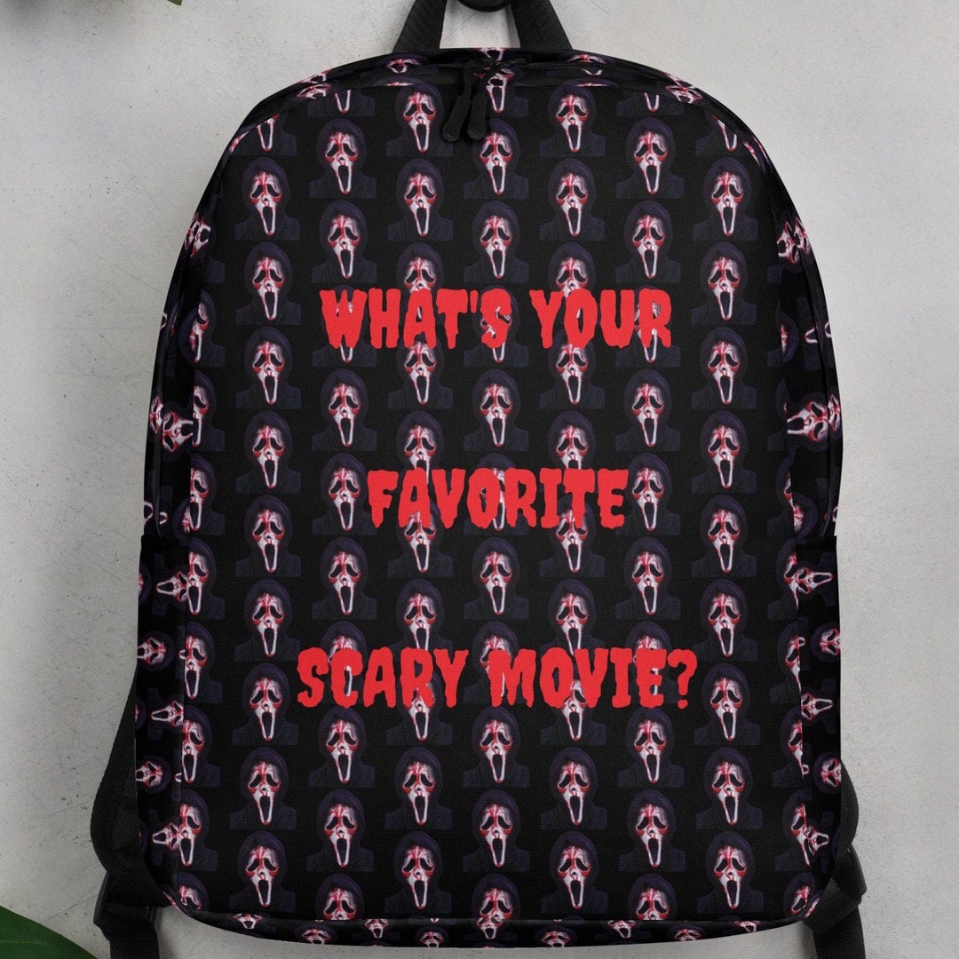 Ghostface Scary Movie Minimalist Backpack - Etsy