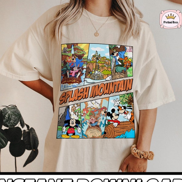 Splash Mountain Shirt - Etsy