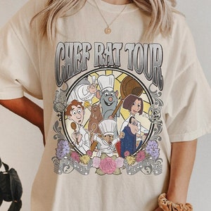 Remy the Chef Rat Tour Sweatshirt | Ratatouille Chef Png | Ratatouille ...