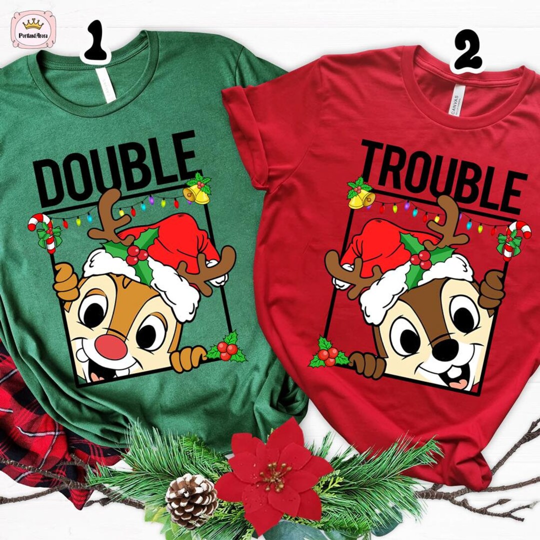 Santa Chip N Dale Double Trouble Couple Christmas Download, Mickey Very ...