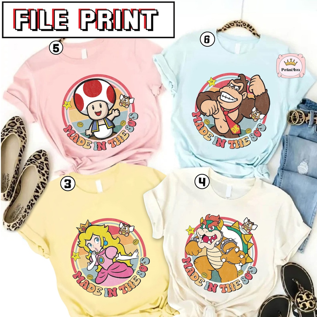 Retro Super Mario Made in the 80s PNG, Super Mario Instant Dơnload ...