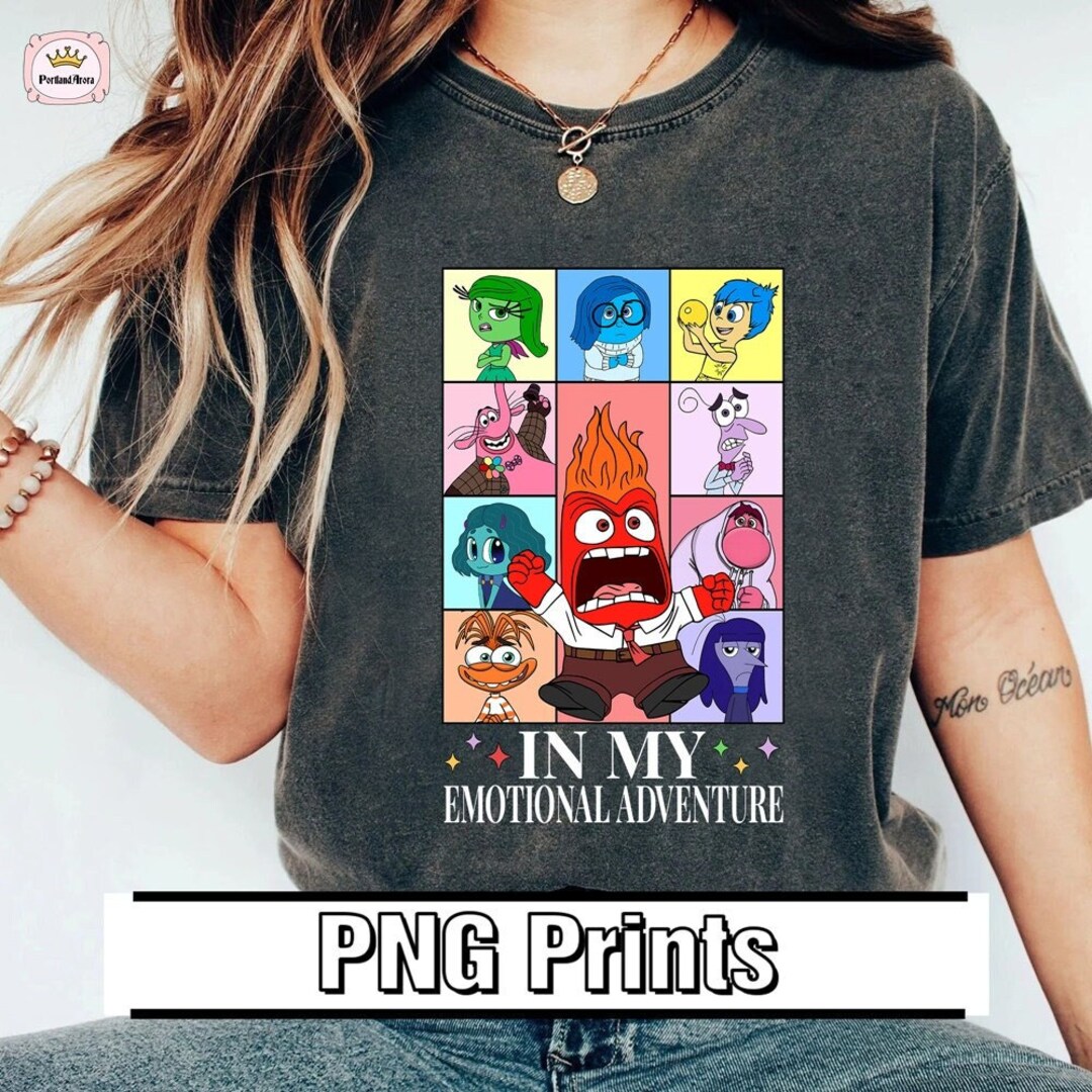 Inside Out in My Emotion Adventure Shirt Download, Inside Out ...