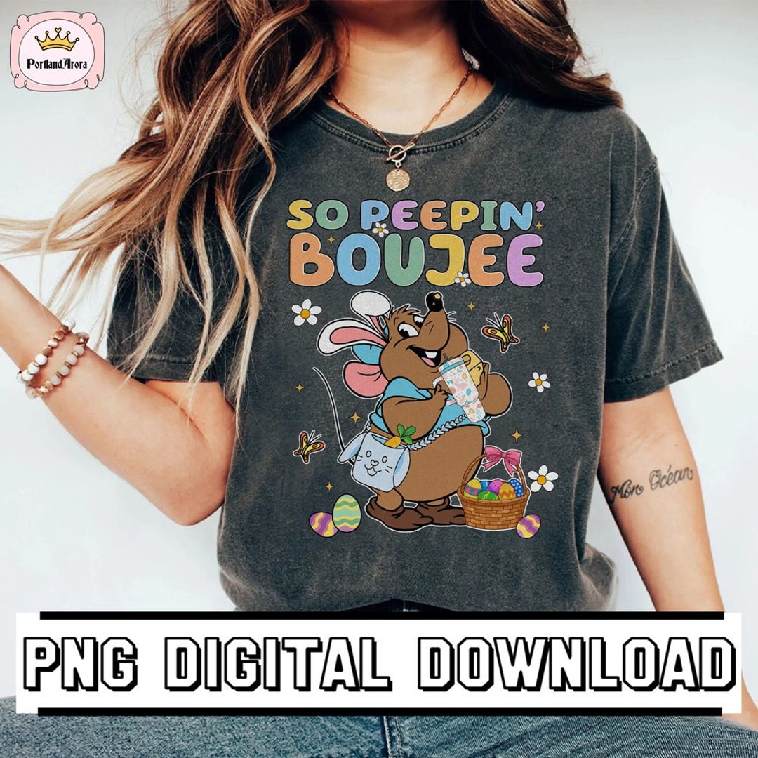 Gus Gus so Peepin' Boujee Png | Gus Gus Easter Bunny Png | Cinderella ...