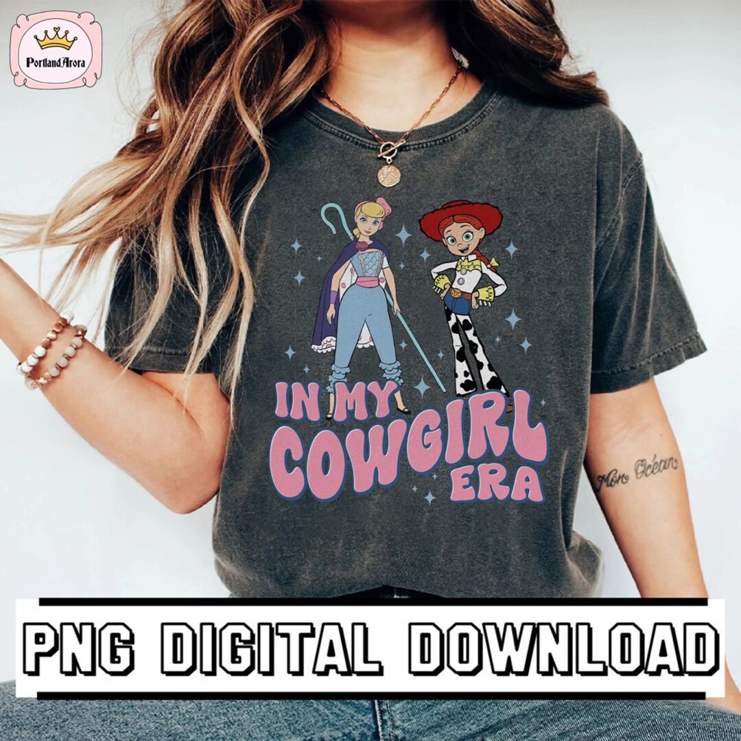 Jessie Po Peep in My Cowgirl Era Png, Long Live Cowgirls, Jessie ...