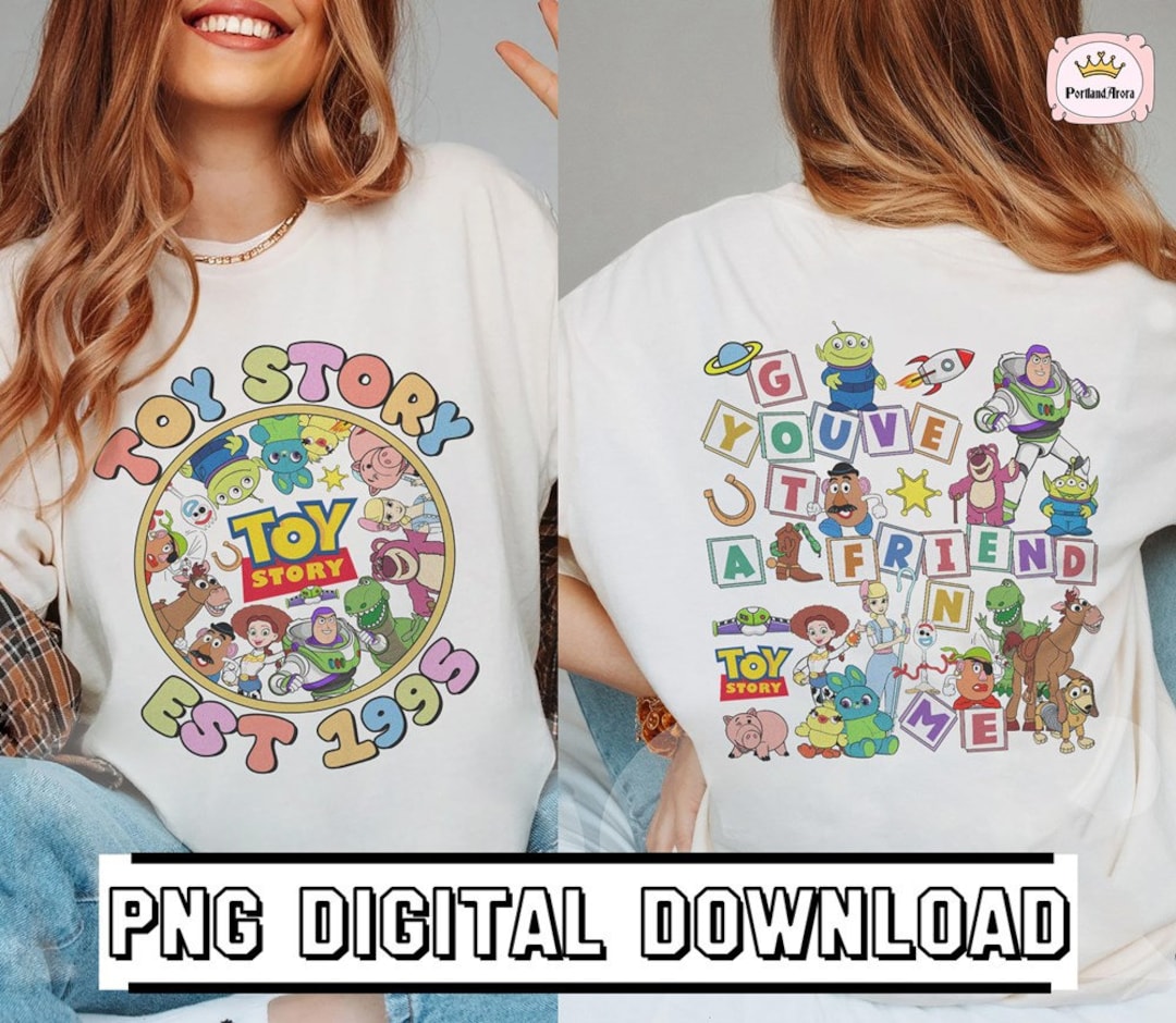 Digital Download | Toy Story EST 1995 Shirt Download | You've Got A ...