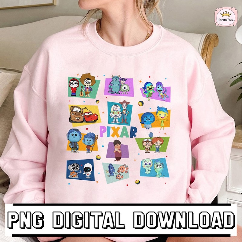 Pixar Svg Files - Etsy