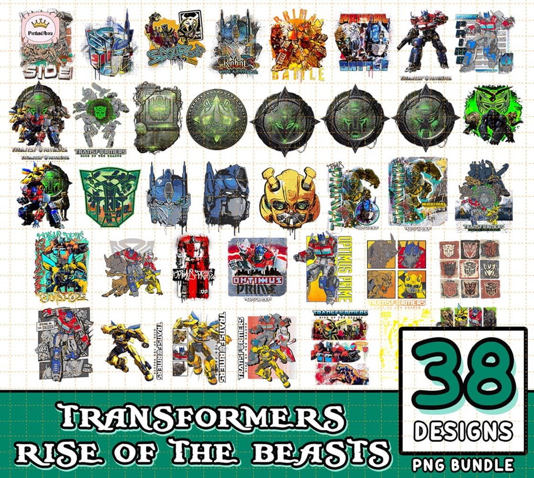 Transformers Movie Cartoon Character Digital Bundle Optimus Png Bundle ...