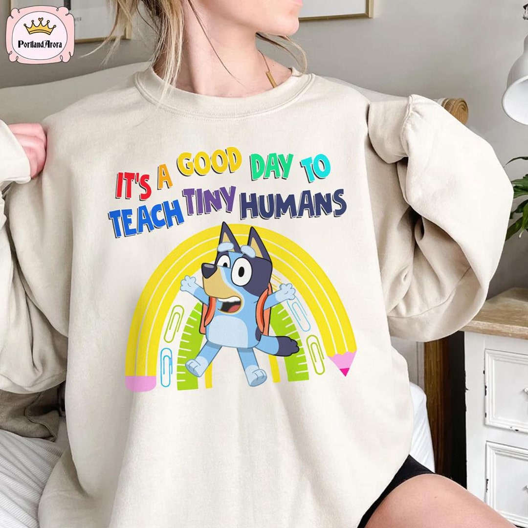 Bluey Teacher Png Bluey Back to School Png Teacher PNG Sublimation 1st ...