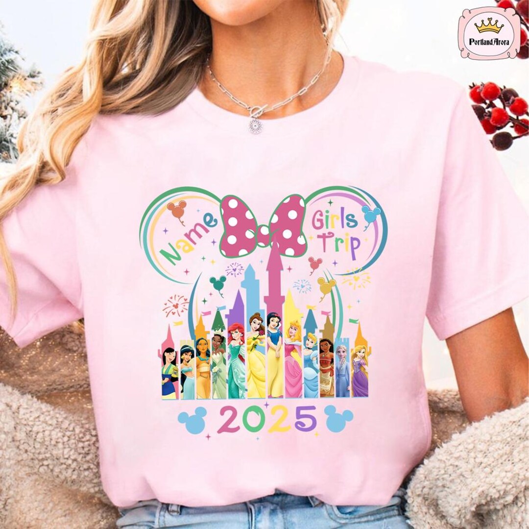 Digital Download | Custom Name Girls Trip 2025 Shirt Download ...