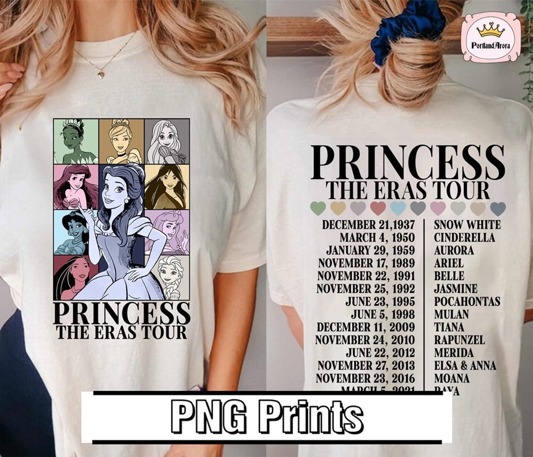 Belle Princess the Eras Tour Png Sublimation Design, Princess ...