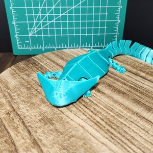 Diplocaulus Flexi Articulated Fidget Toy -biology Science Paleontology ...