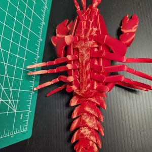 Lobster Articulated Figure - Etsy