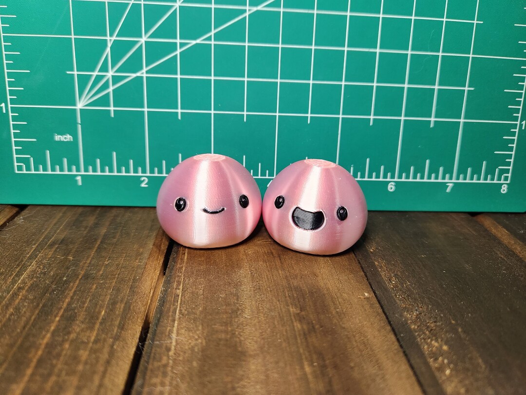 Slime Rancher Slimes silk PLA 3D Print Magnetic - Etsy