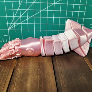 Flexi Squid Articulated Fidget Toy -biology Science Paleontology- - Etsy