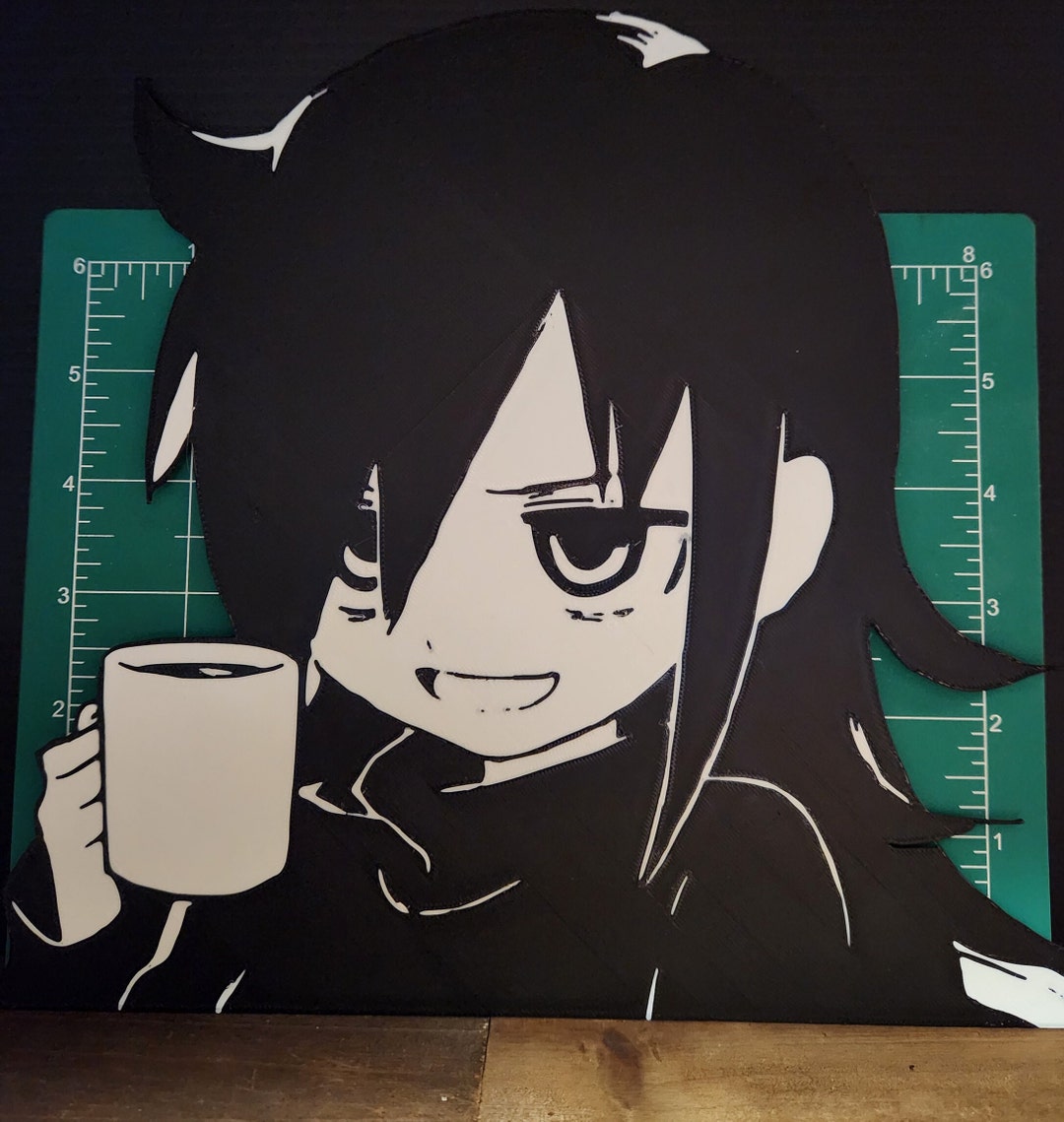 Tomoko Kuroki Watamote -wall Art 3D Printed- - Etsy
