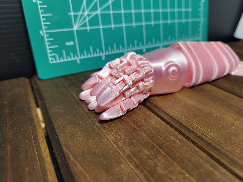 Flexi Squid Articulated Fidget Toy - Etsy