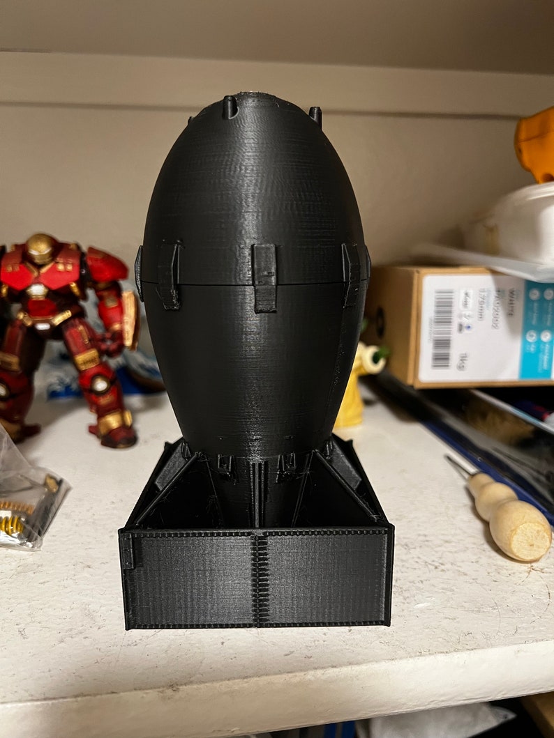 Unique Oppenheimer Inspired 3D Printed Atom Bomb-inspired - Etsy Canada