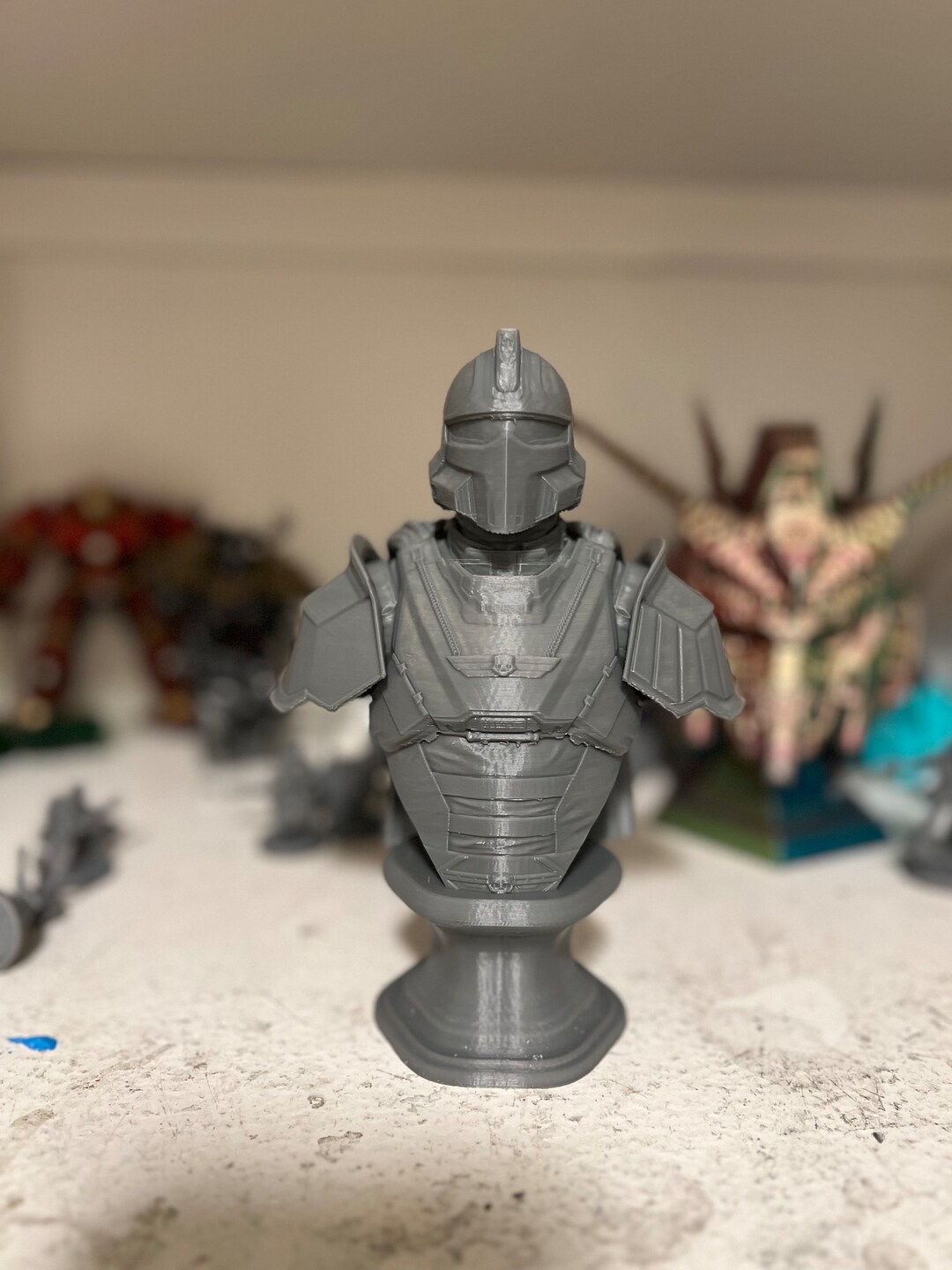 Exclusive Helldivers 2 Hero Bust Intricately Detailed 3D Printed ...