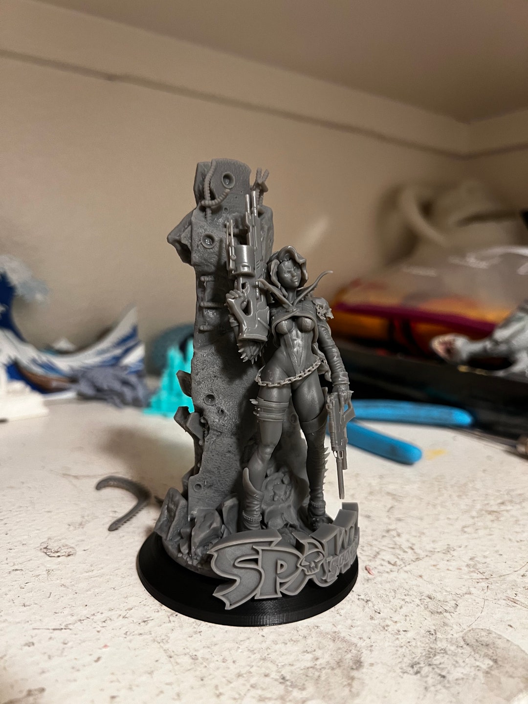 Unique She Spawn Resin 3D Printed Statue Unassembled & Unprimed Limited Edition - Etsy